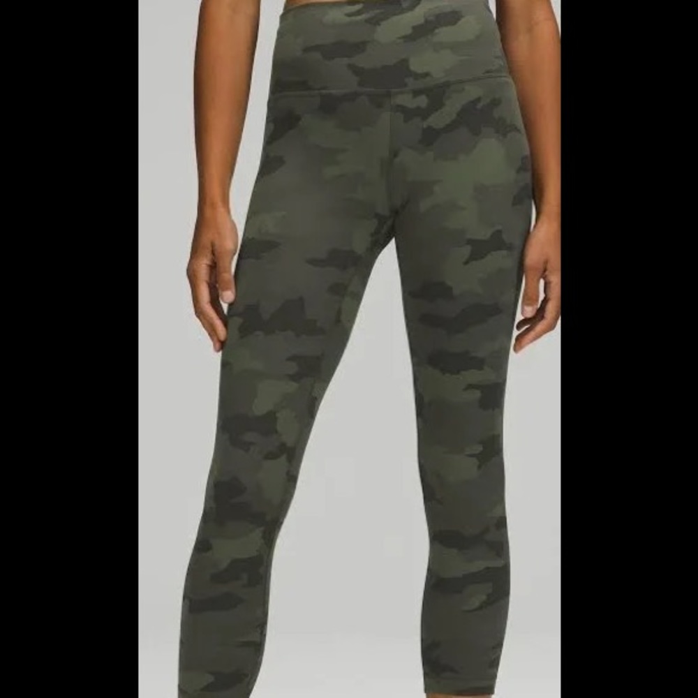 Lululemon Camo Align Leggings - Gem